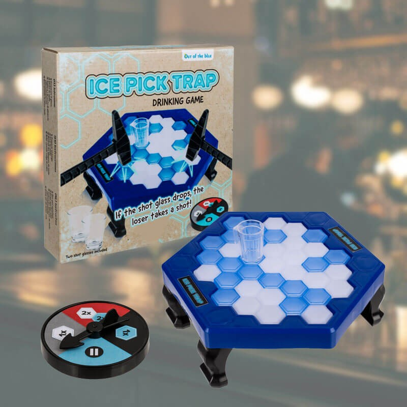 Ice pick trap drikkespil | → Virkelig underholdende! ←