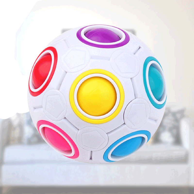 Magic Rainbow Fidget cube | Super underholdende!